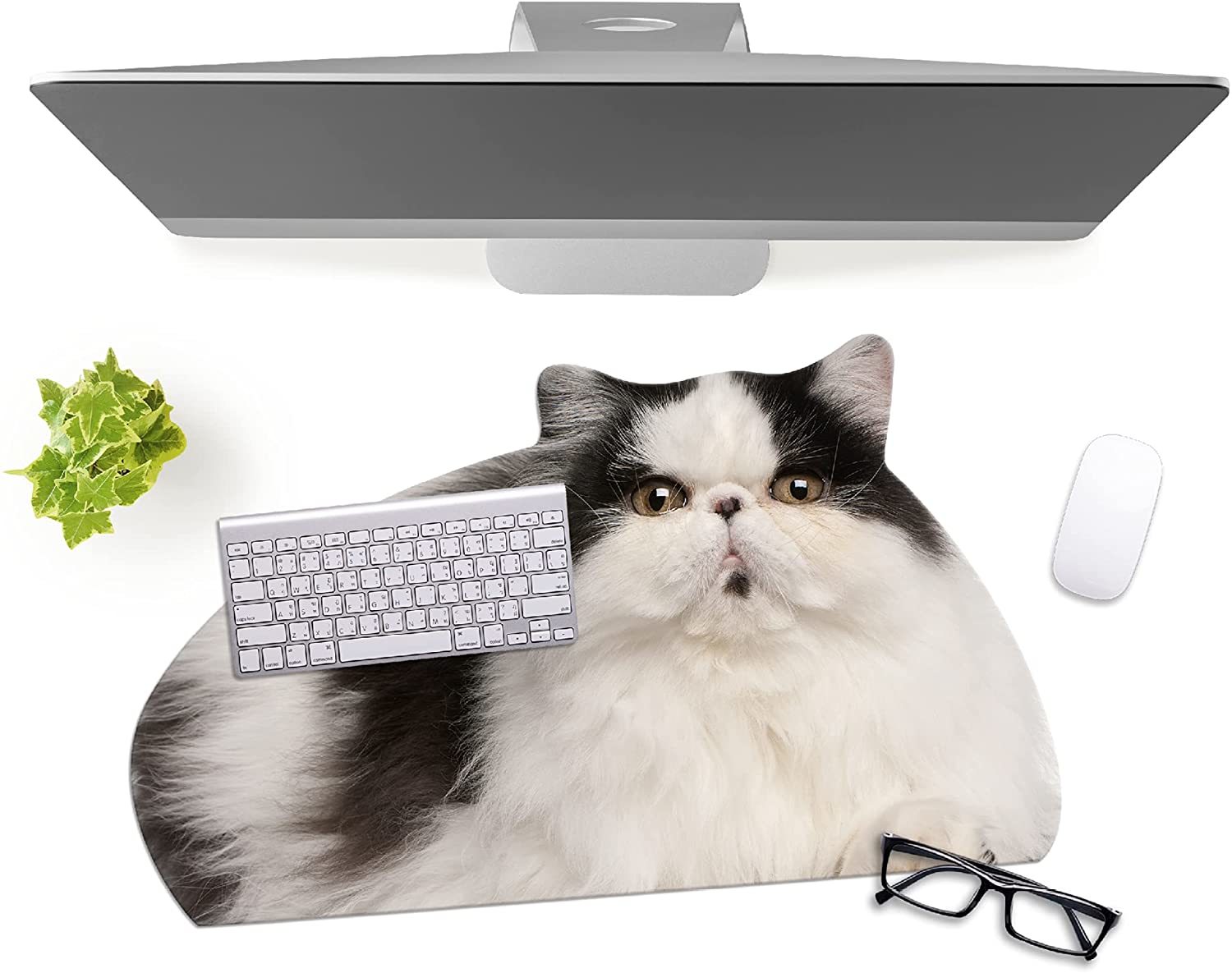 Buy Mustard: Fat Cat - Desk Mat at Mighty Ape NZ