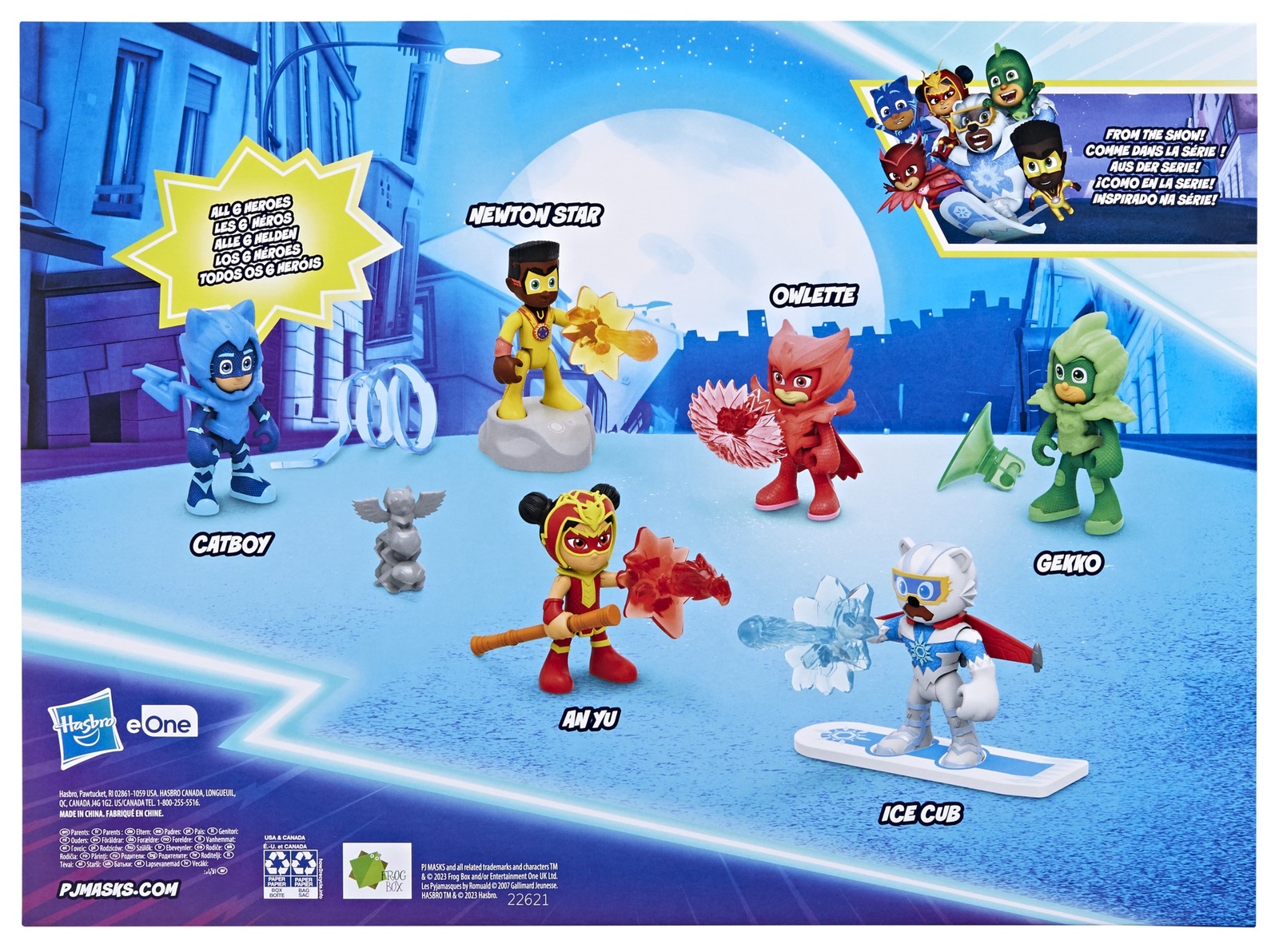 Buy Meet the Power Heroes - Figure Set at Mighty Ape NZ