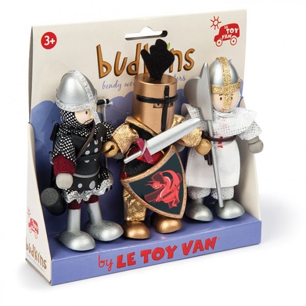 Buy Le Toy Van: Budkins - Knights Set at Mighty Ape NZ