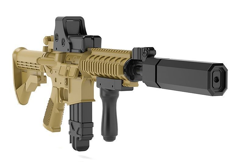 1/12 M4A1 Type - Model Kit | at Mighty Ape Australia