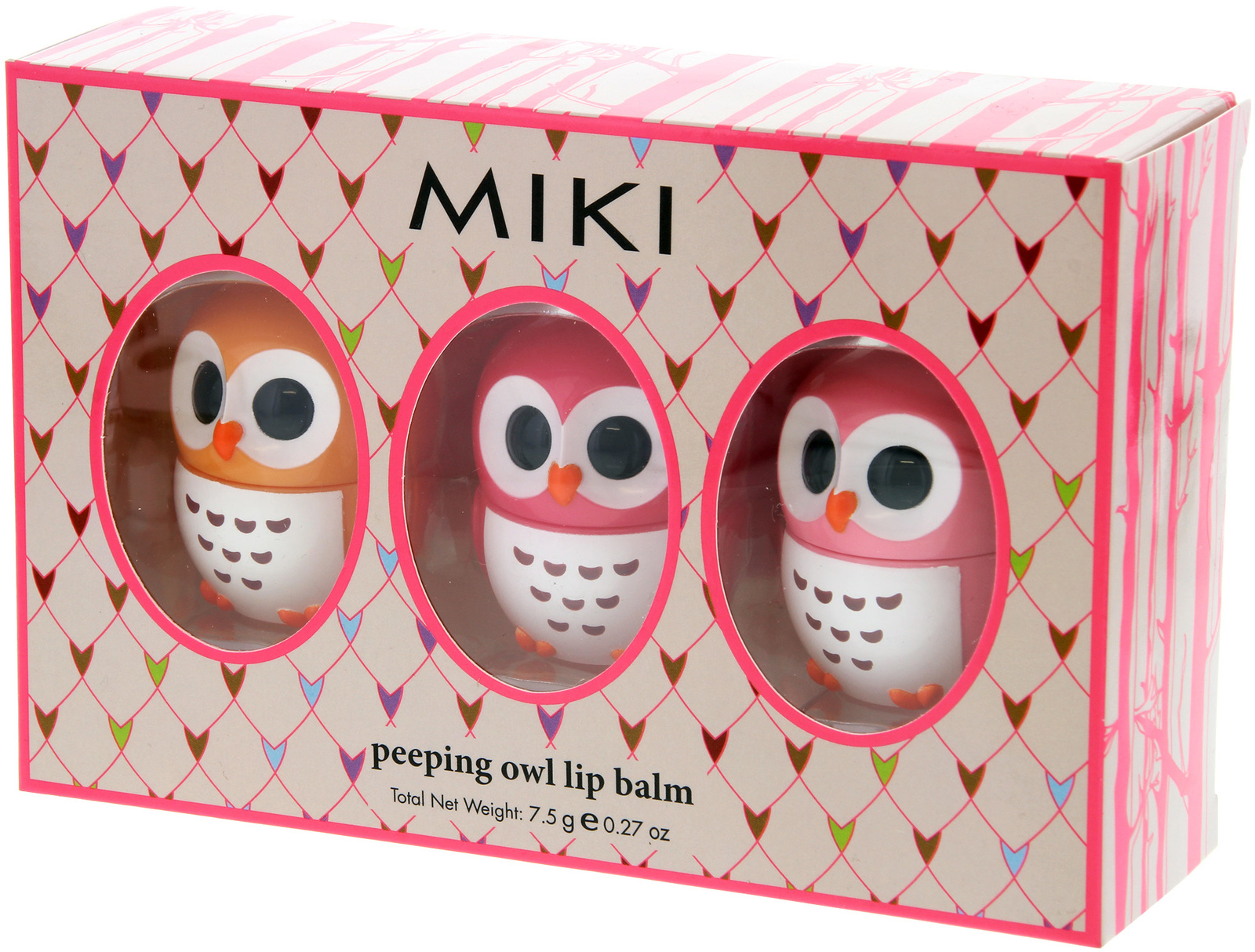 Buy Miki: Peeping Owl Lip Gloss at Mighty Ape NZ