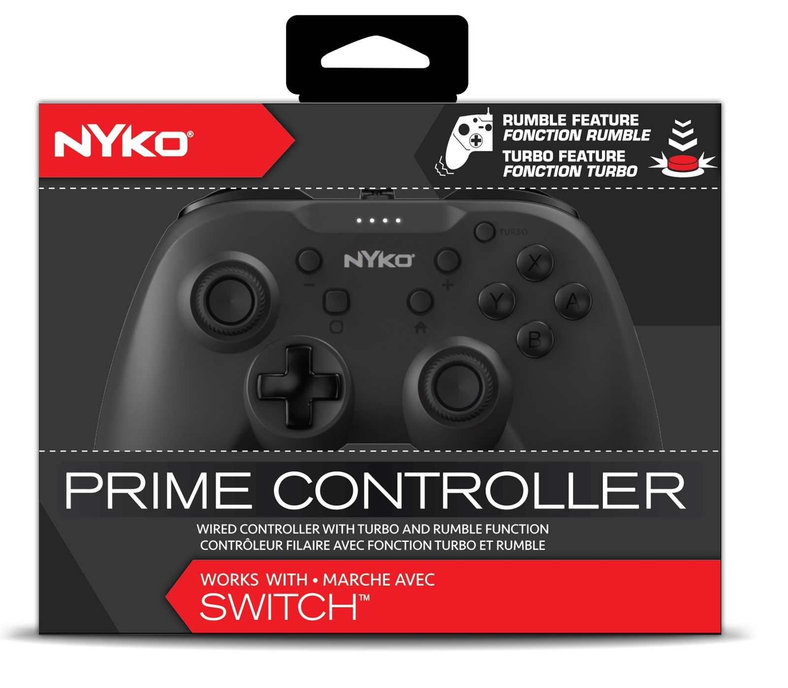 Nyko Switch Prime Controller (Black) | Switch | Buy Now | at Mighty Ape ...