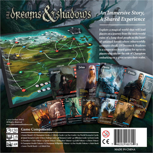 Of Dreams & Shadows - 2nd Edition | Board Game | at Mighty Ape NZ