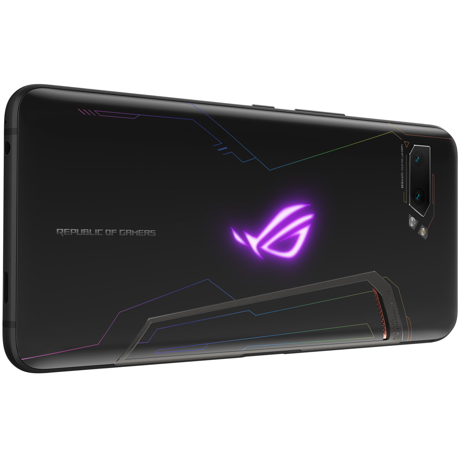 ASUS ROG Phone II Smartphone - Black Glare - 12GB RAM +512GB Dual SIM ...