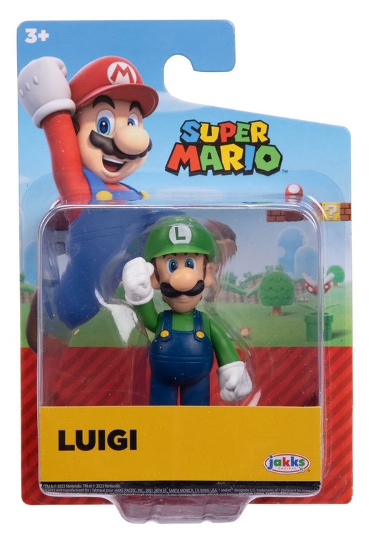 Buy Super Mario: Luigi - Mini Figure at Mighty Ape NZ