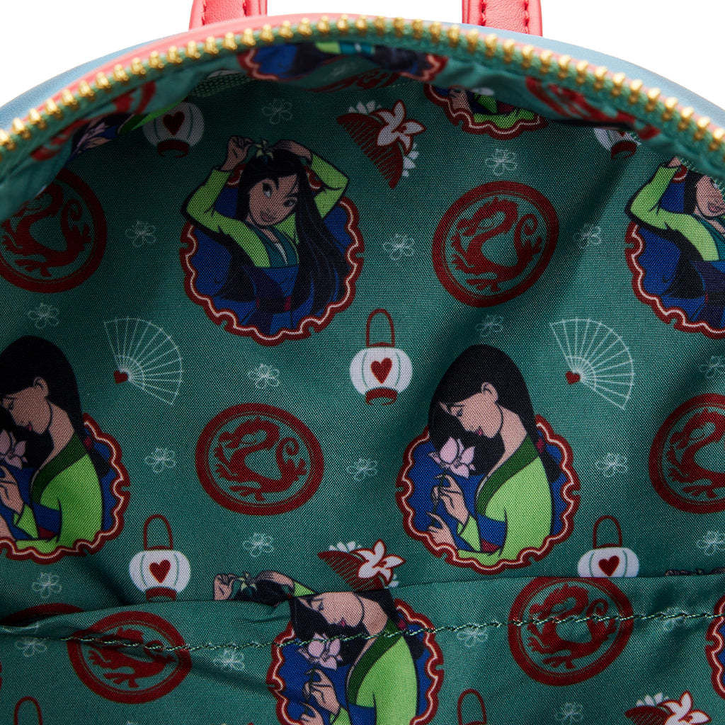 Loungefly: Mulan (1998) - Princess Scene Mini Backpack Images at Mighty ...