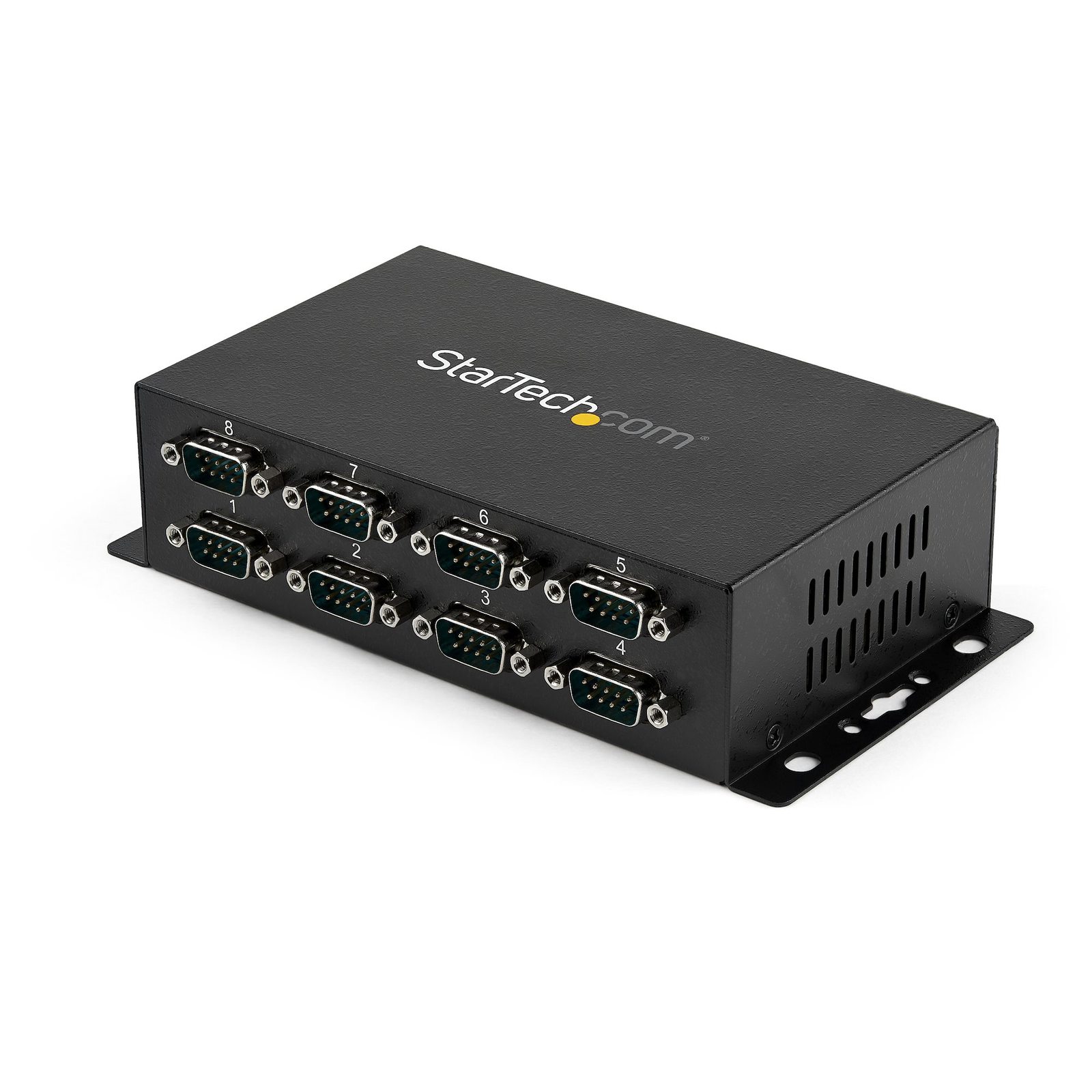 StarTech 8 Port USB Serial Hub - USB to DB9 RS232 Serial Adapter Hub ...