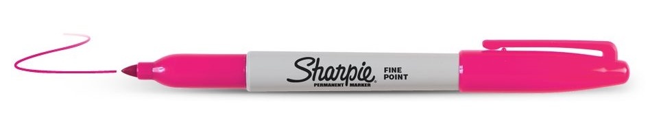 Buy Sharpie: Permanent Marker - Magenta at Mighty Ape NZ