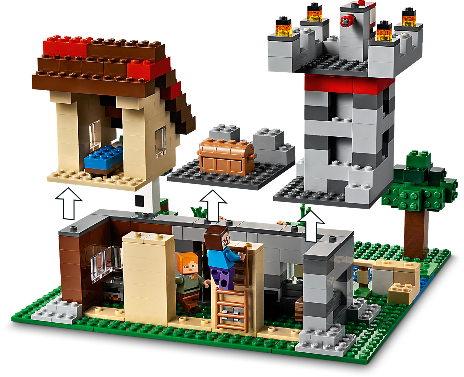Buy LEGO Minecraft - The Crafting Box 3.0 at Mighty Ape NZ