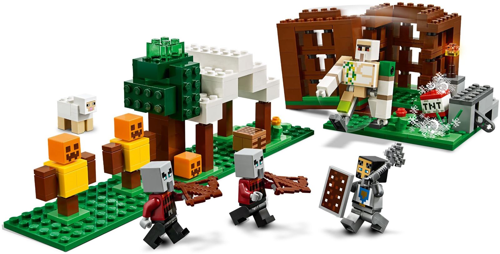 Buy LEGO Minecraft - The Pillager Outpost at Mighty Ape NZ