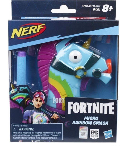 Buy Nerf: MicroShots Blaster - Rainbow Smash at Mighty Ape NZ