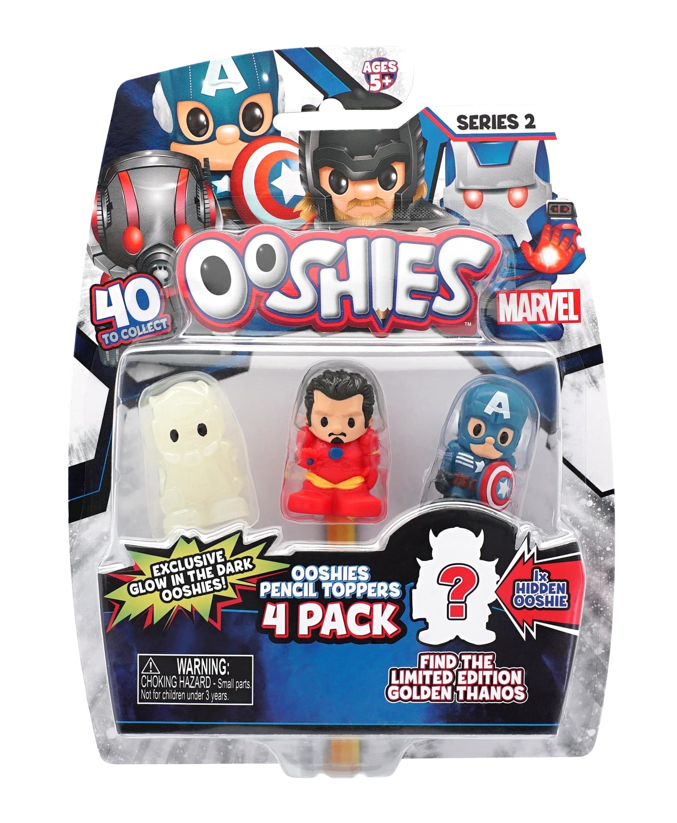 Ooshies: Marvel - 4 Pack (Series 2) | Toy | at Mighty Ape NZ