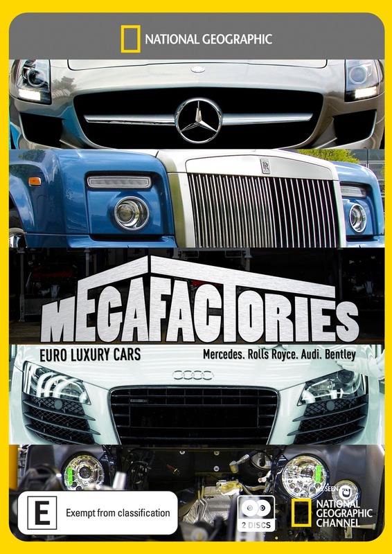 National Geographic: Megafactories - Euro Luxury Cars | DVD | Buy Now ...