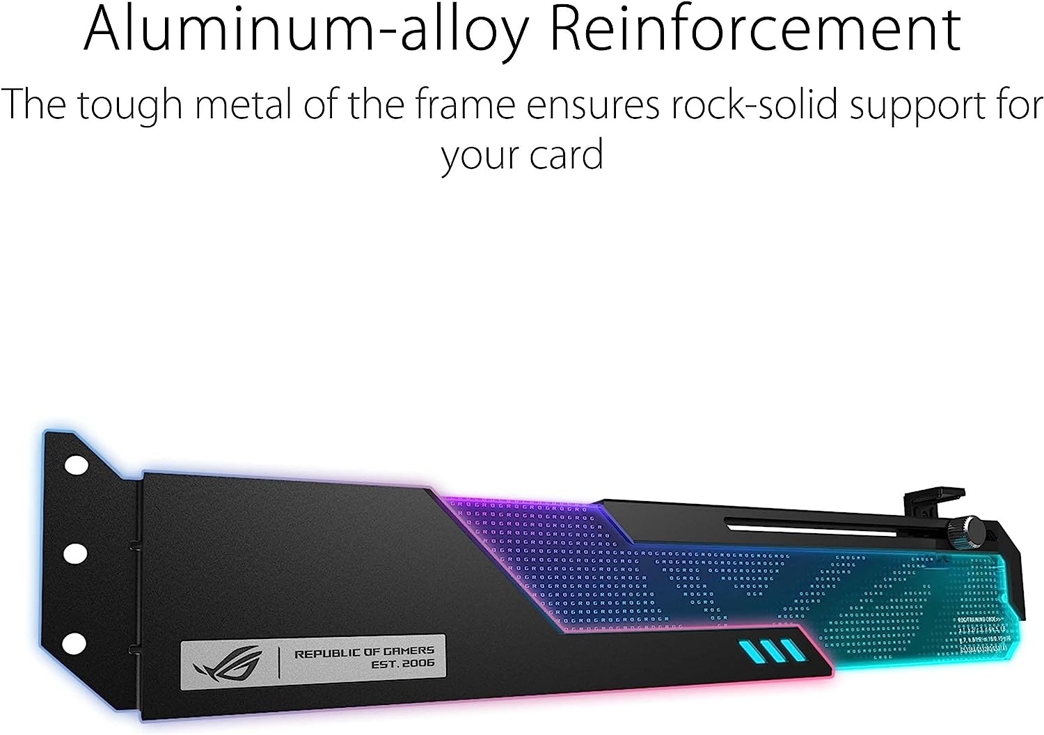 ASUS ROG Wingwall Graphics Card Holder | at Mighty Ape NZ