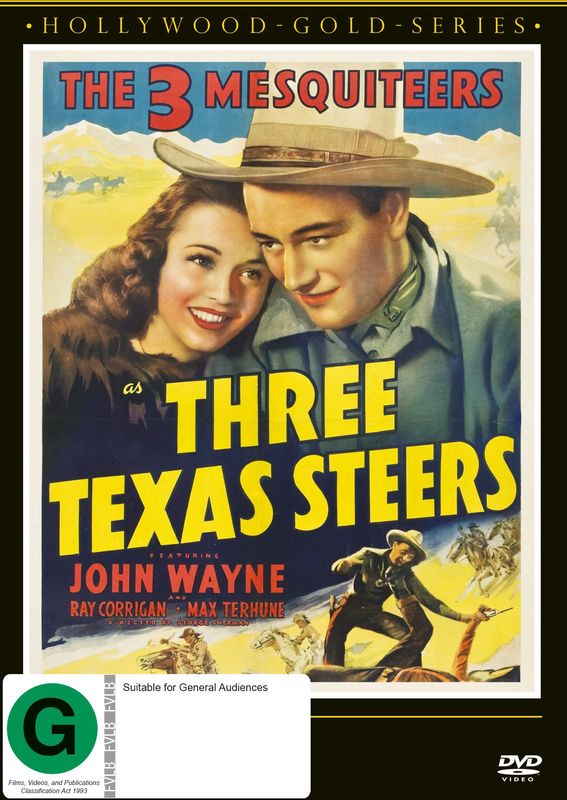 Three Texas Steers | DVD | Buy Now | at Mighty Ape NZ