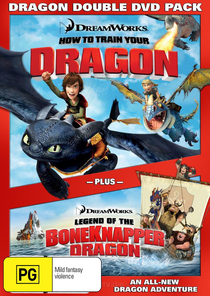 How to Train Your Dragon - Dragon Double DVD Pack | DVD | Buy Now | at ...
