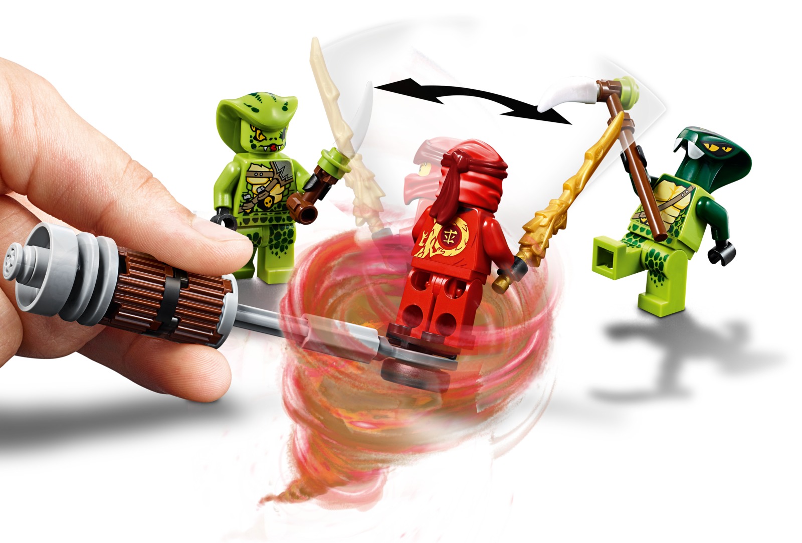Buy LEGO Ninjago - Kai's Blade Cycle & Zane's Snowmobile at Mighty Ape NZ