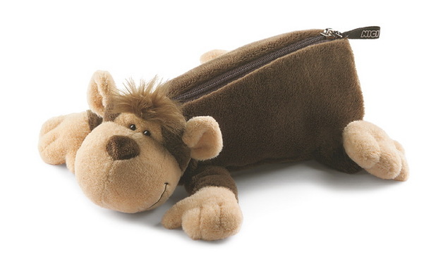 Buy Nici: Monkey Pencil Pouch 25cm at Mighty Ape NZ