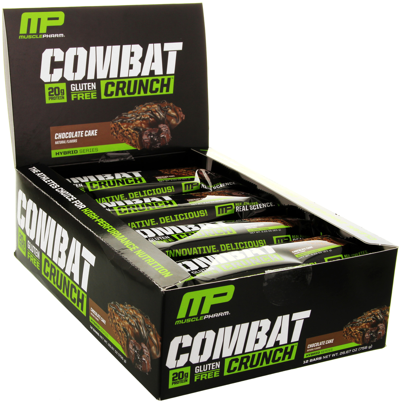 Buy MusclePharm Combat Crunch Protein Bars at Mighty Ape NZ