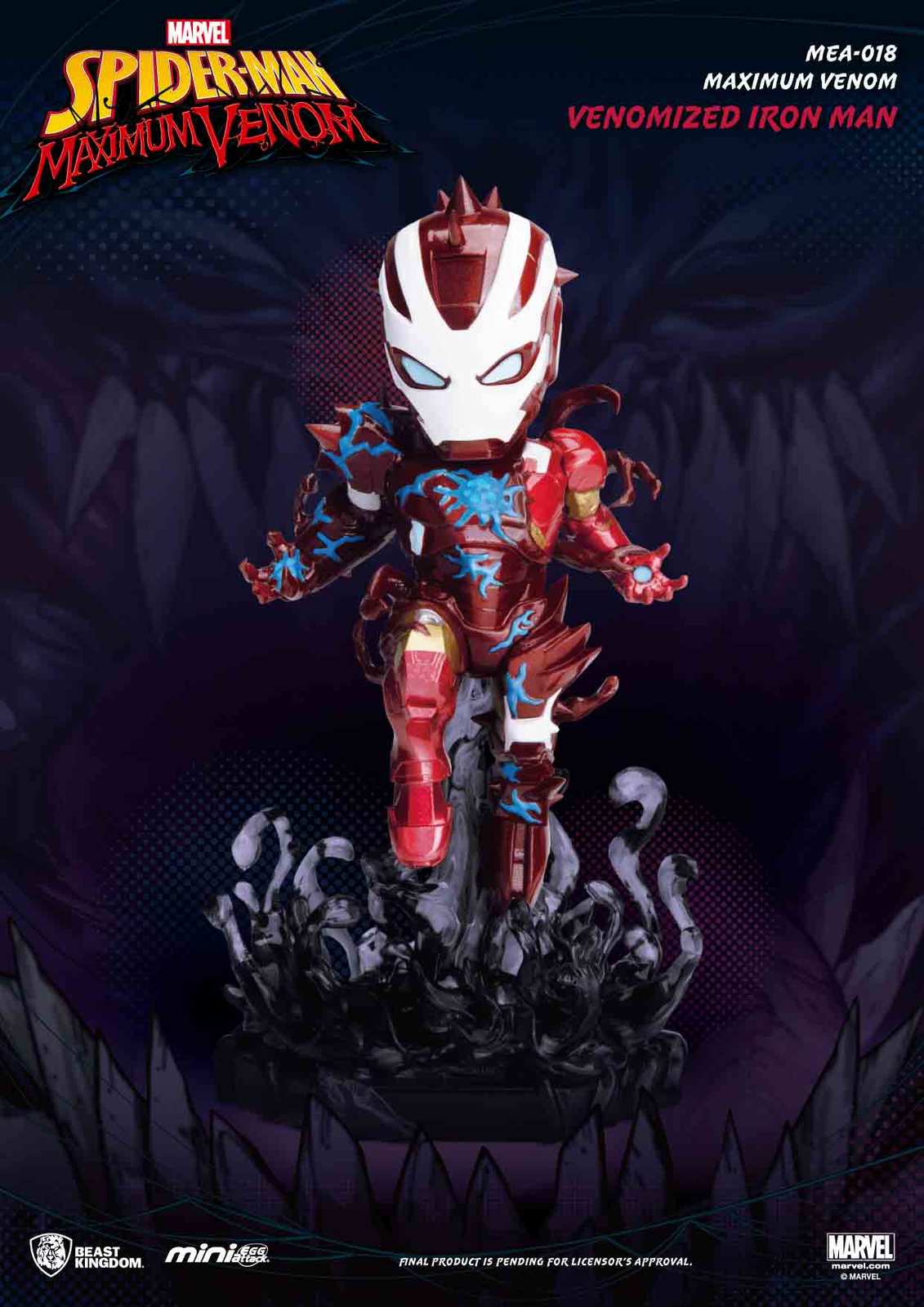 Venomized Iron Man - 5" Mini-Figure | at Mighty Ape NZ