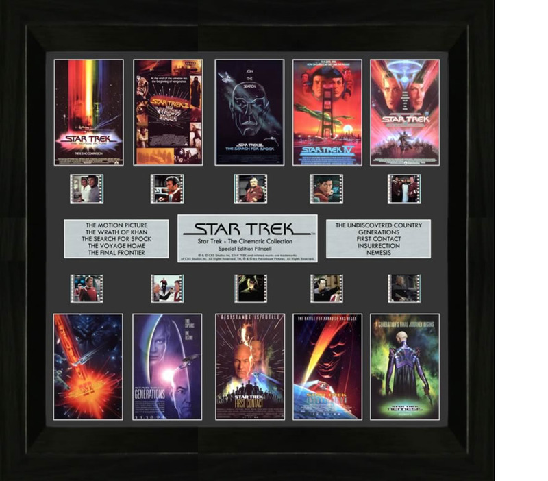 FilmCells: Montage Frame - Star Trek | at Mighty Ape NZ