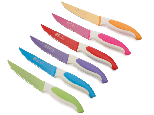 Maxwell & Williams - Slice & Dice Steak Knife Set (6pc Set) | at Mighty ...