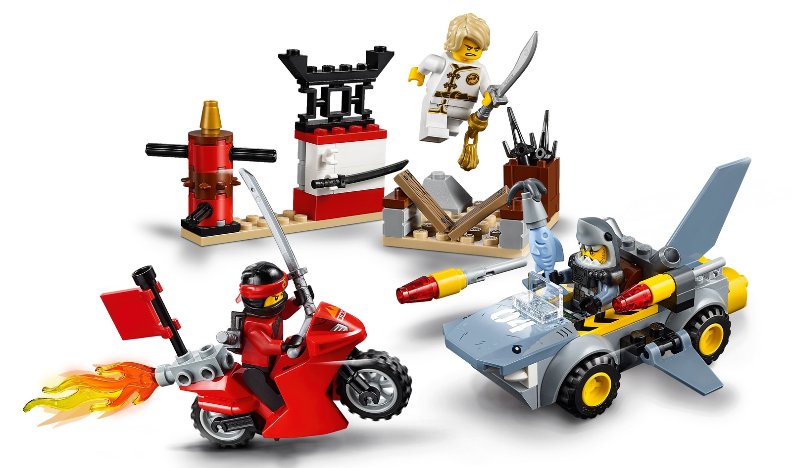 Buy LEGO Juniors: Ninjago Shark Attack (10739) at Mighty Ape NZ