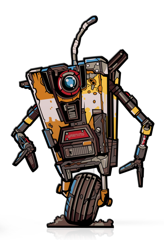 Borderlands 2 Claptrap Drawing