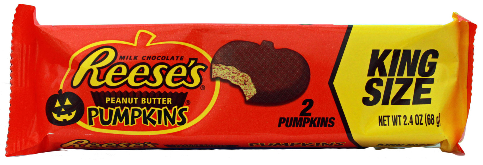 Reese's Peanut Butter King Size Pumpkins 48 x (34g) | at Mighty Ape NZ