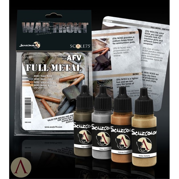 Scale75: Full Metal Paint Set | at Mighty Ape NZ