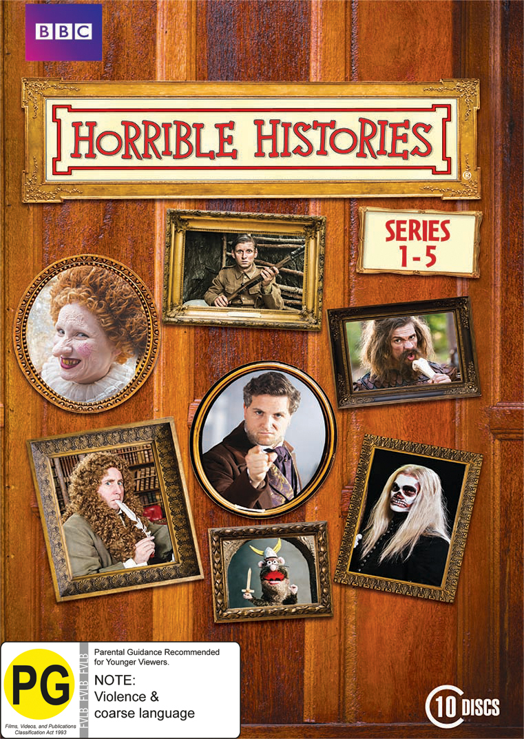 Horrible Histories Season 1-5 | DVD | Buy Now | at Mighty Ape NZ