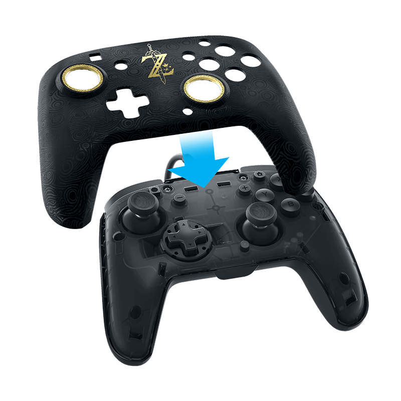 PDP Faceoff Wired Pro Controller for Switch - Zelda | Switch | Buy Now ...