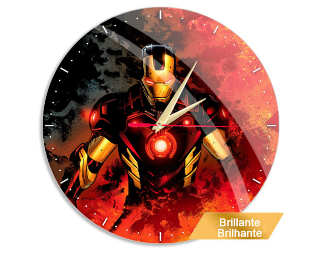 Marvel: Iron Man Wall Clock | at Mighty Ape NZ