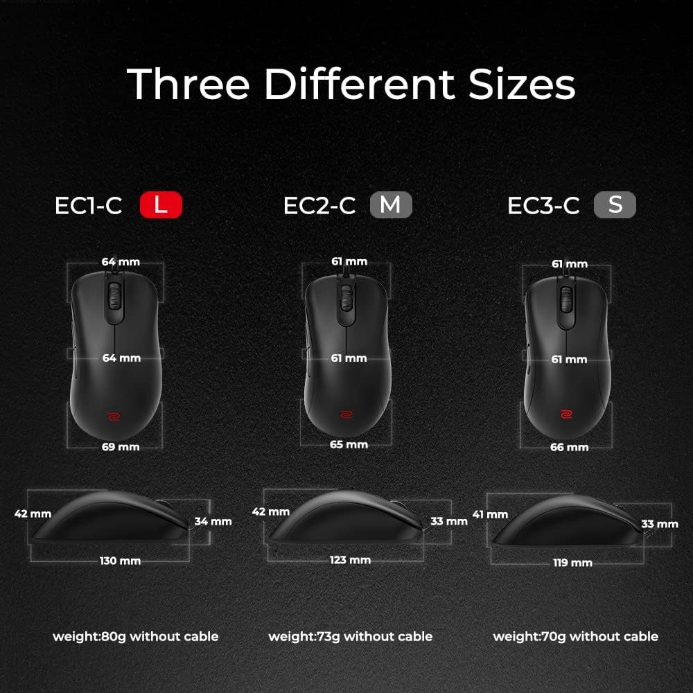 Zowie EC1-C Wired Gaming Mouse (Large) | | In-Stock - Buy Now | at ...