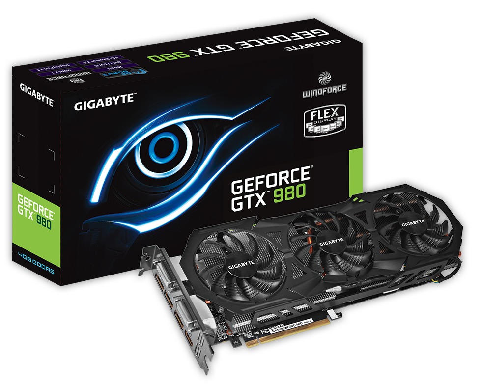 Gigabyte GTX 980 Windforce 4GB Graphics Card | at Mighty Ape NZ