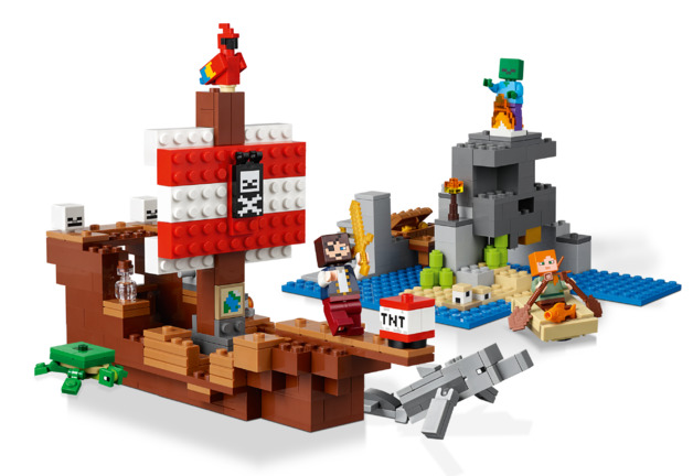 Buy LEGO Minecraft - The Pirate Ship Adventure at Mighty Ape NZ