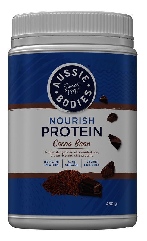 Buy Aussie Bodies: Nourish Protein - Cocoa Bean at Mighty Ape NZ