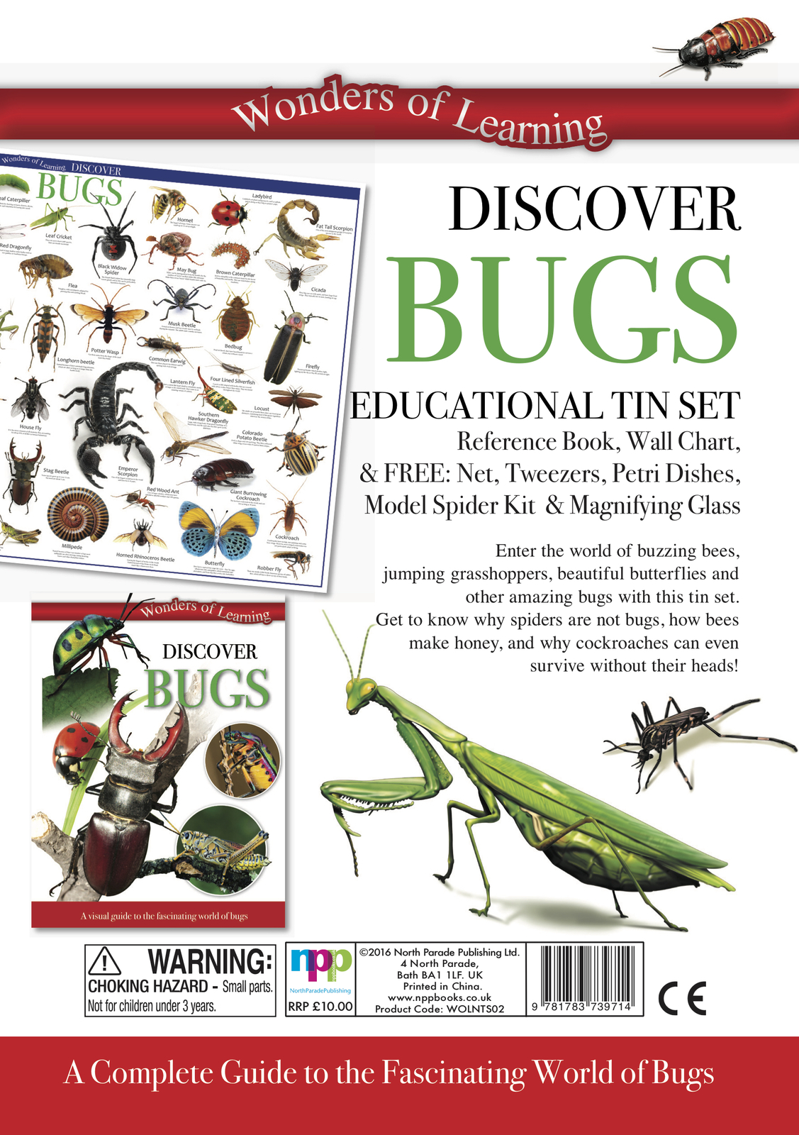 Buy Discover Bugs - Tin Set at Mighty Ape NZ