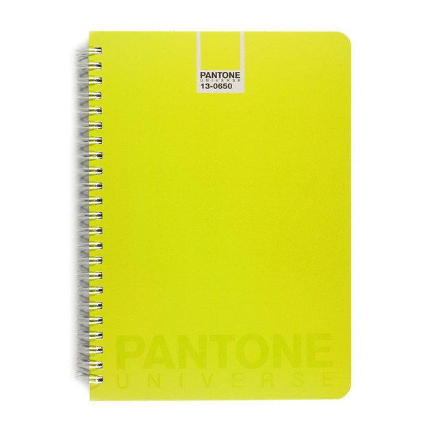 Buy Pantone: Spiral Notebook A5 Ruled - Sulphur Spring at Mighty Ape ...
