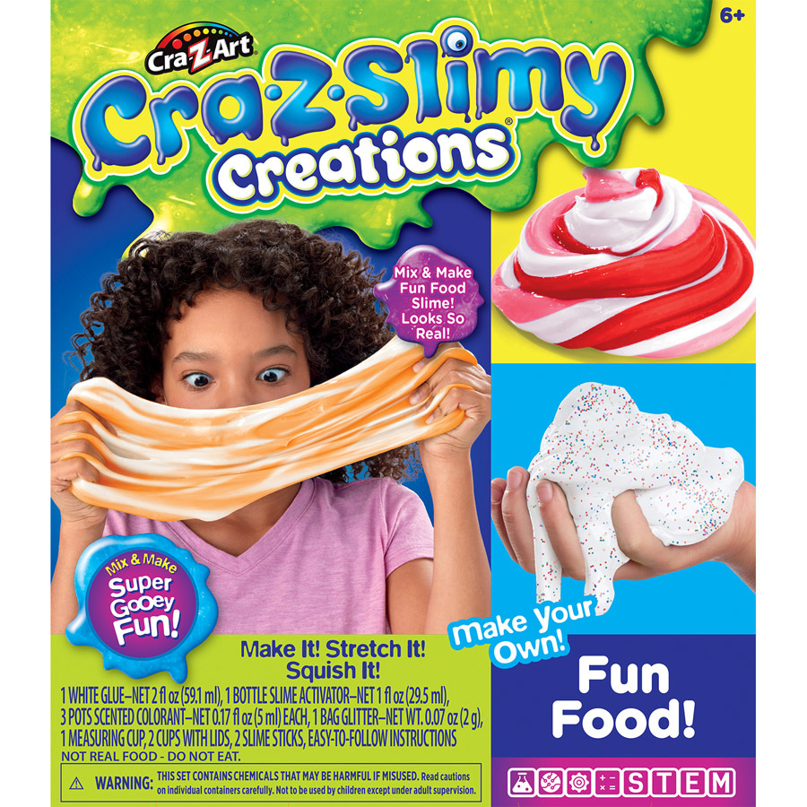 Buy Cra-Z-Slimy Fun Food Slime - Medium Box at Mighty Ape NZ