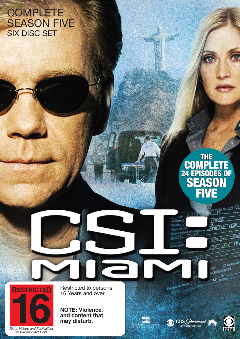 CSI - Miami: Complete Season 5 | DVD | Buy Now | at Mighty Ape NZ