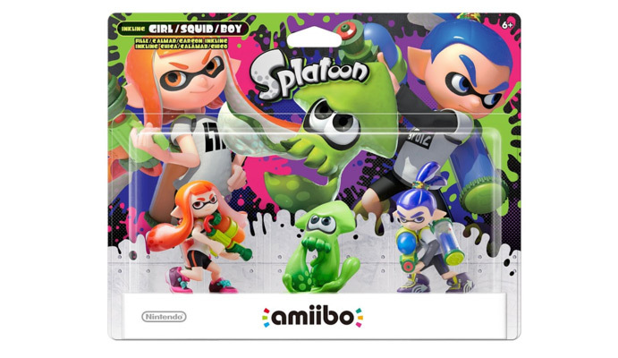 Nintendo Amiibo Splatoon - Triple Character Figure Pack Image at Mighty ...