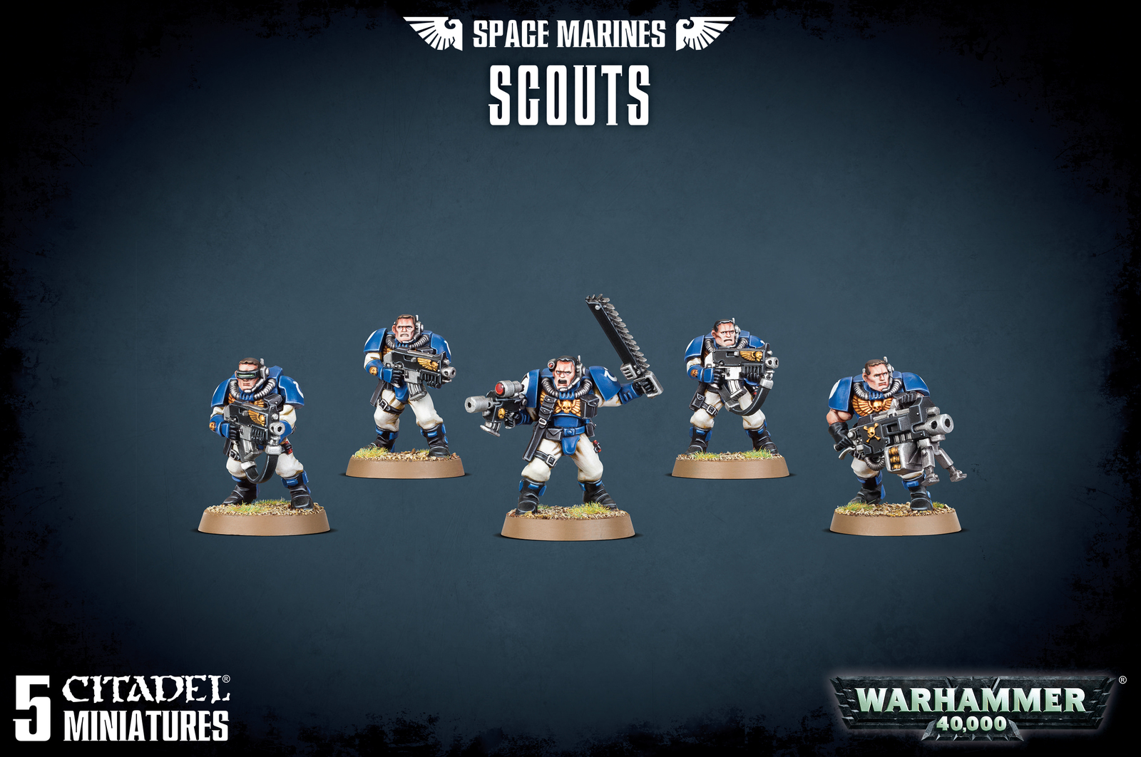 Warhammer 40,000: Space Marine Scouts | at Mighty Ape NZ