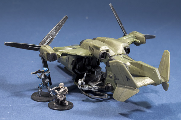 Halo Micro Ops Series 1 Mini Figure Set - Falcon / Spartan Pilot / 2 ...