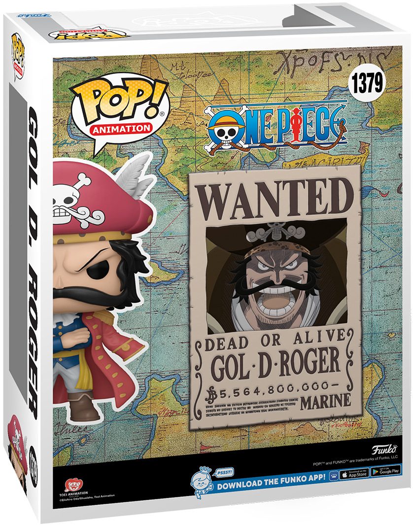 One Piece: Gol D. Roger - Pop! Poster Images at Mighty Ape NZ