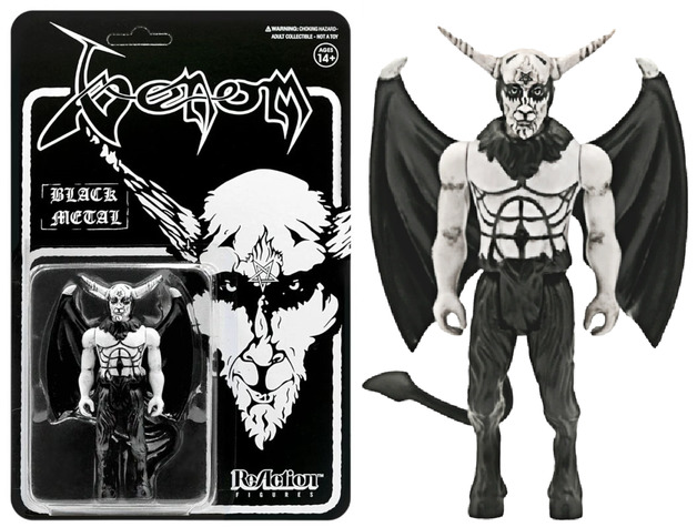 Venom: Demon (Black Metal) - ReAction Figure | at Mighty Ape NZ
