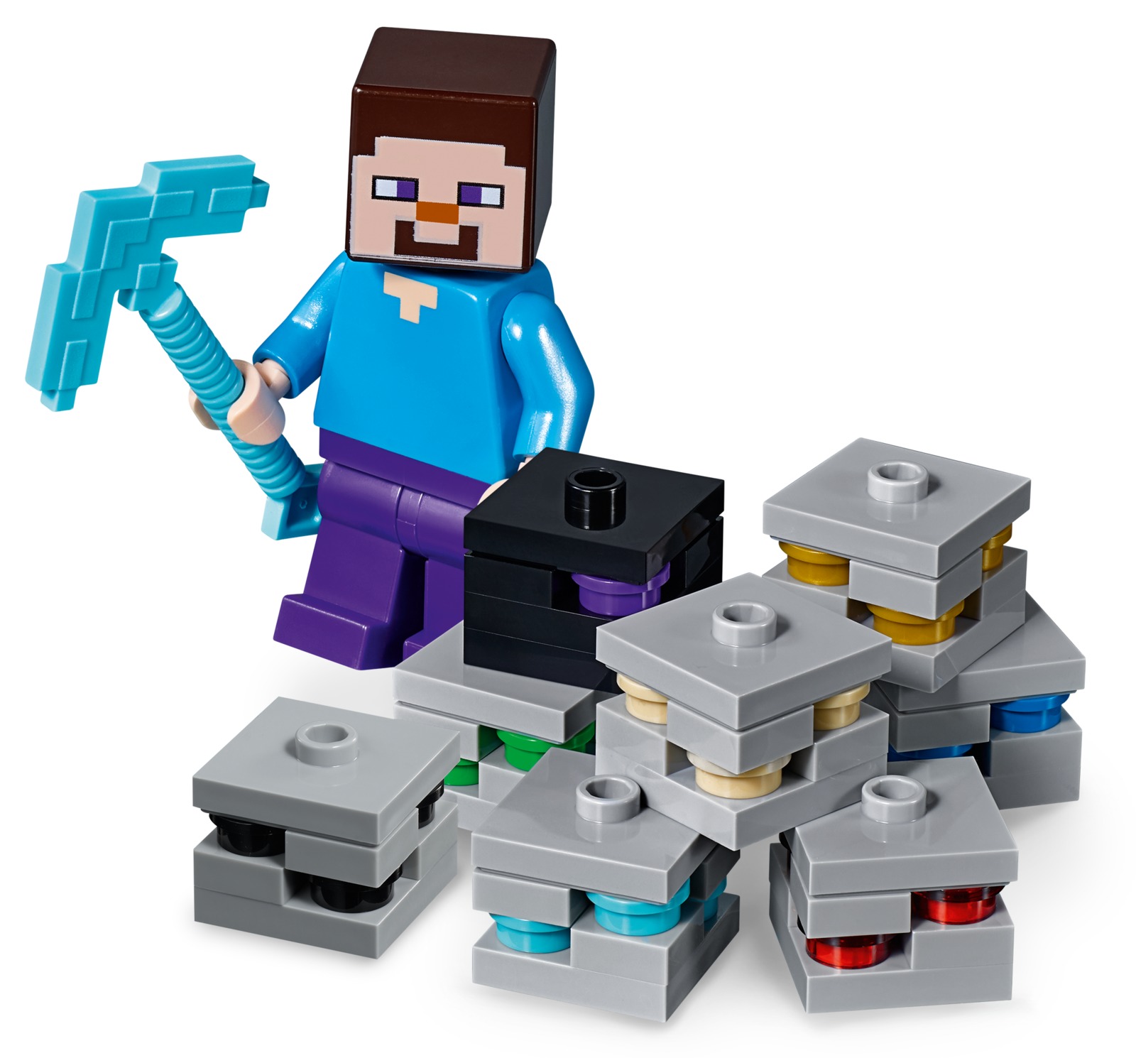 Buy LEGO Minecraft - The Bedrock Adventures (21147) at Mighty Ape Australia