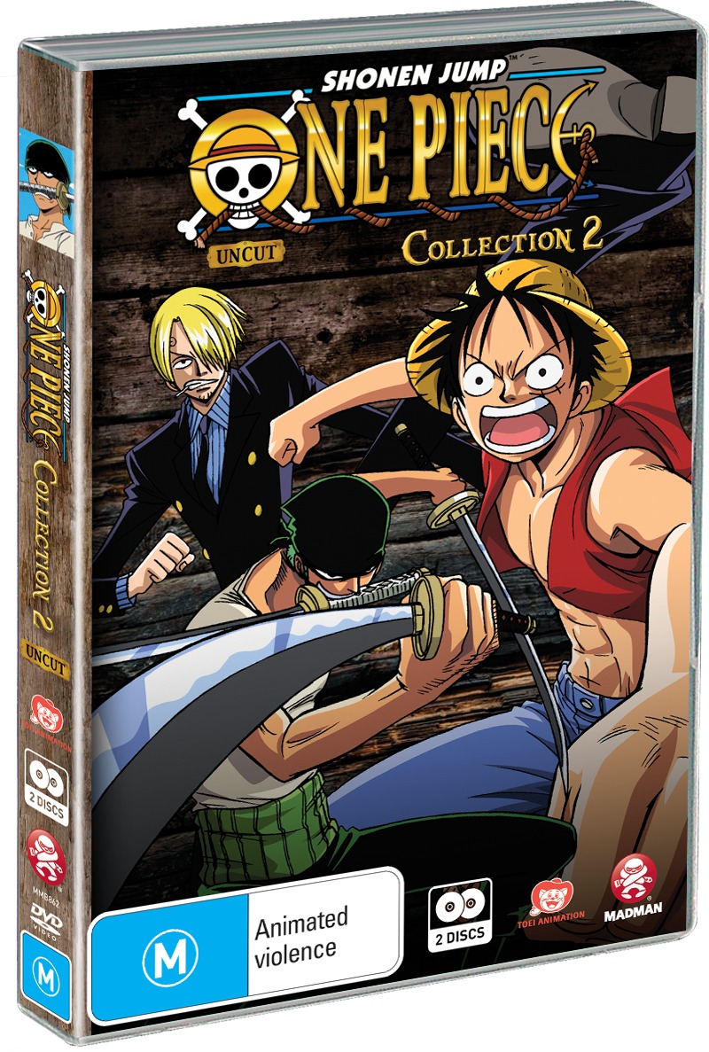 One Piece (Uncut) Collection 2 (Eps 14-26), (2 Disc Set) | DVD | Buy ...