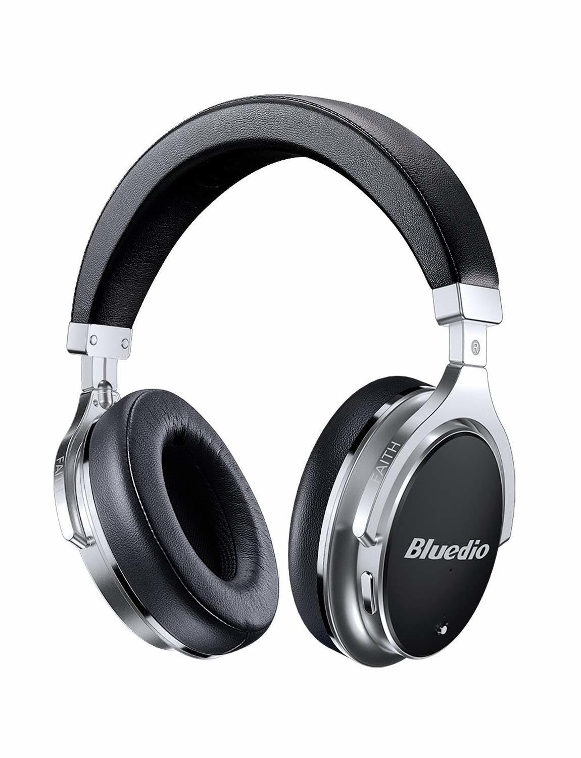 Bluedio F2 Active Noise Cancelling Over-Ear Wireless Bluetooth ...