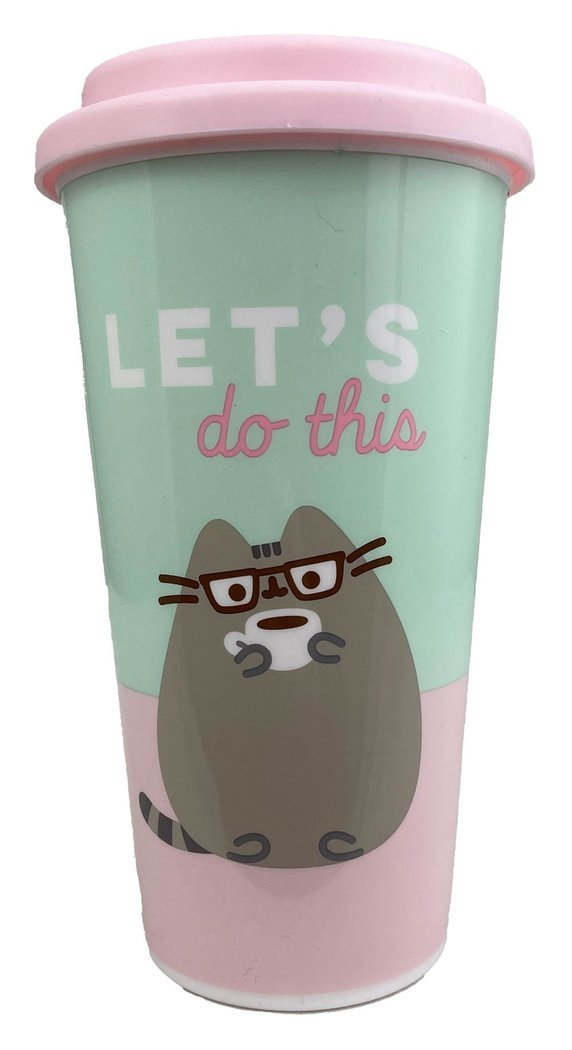 Pusheen: Let's Do This - Travel Mug | at Mighty Ape NZ